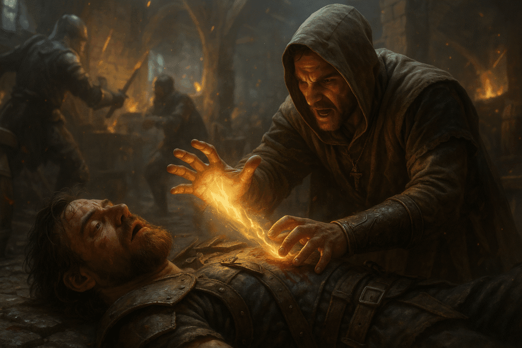 Death Saves, Dying, and Stabilizing: Staying Alive in D&D - Grim Tavern